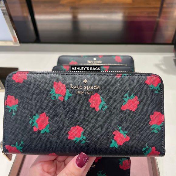 kate spade | Bags | Kate Spade Madison Ditsy Ross Toss Large ...